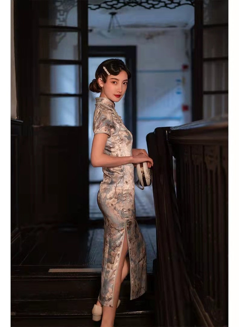 Traditional Chinese Cheongsam for Young Lady Classic Old - Etsy