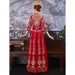 Traditional Chinese Bridal Red Wedding Xiuhe Dress,诗音 Embroidery Flower ...