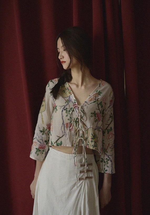 Modern China Woman Top Chinese Tang Suit Shirt Hanfu Jacket | Etsy