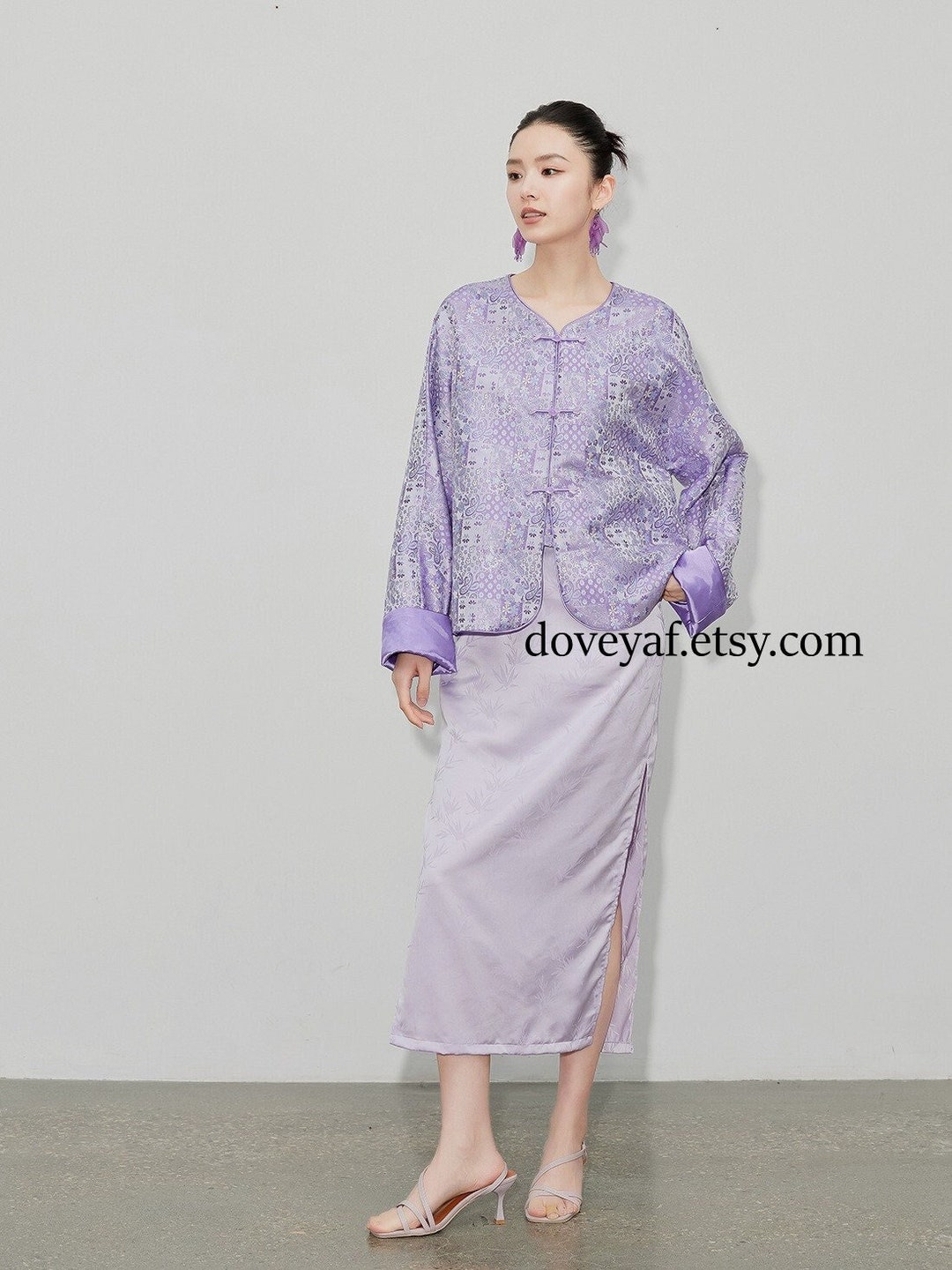 New Chinese Tang Loose Top, Spring Summer Thin Woman Blouse, Darily ...