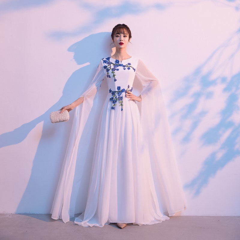 China Chorus Choir Cheongsam Dress, Full Length Sleeves, Choragic ...
