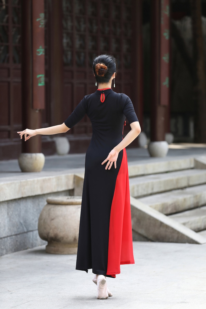 China Cheongsam Dance Dress chinese Classic Qipao Latin - Etsy