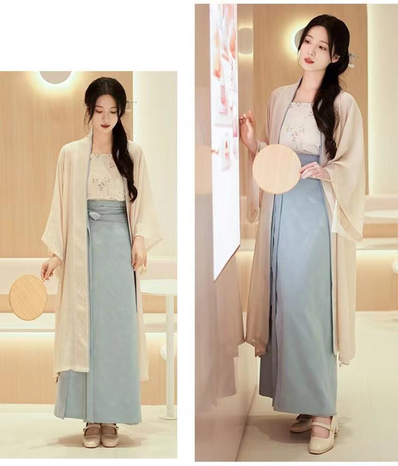 Doveyaf New Sexy Modern China Hanfu Jacket+slip Top+skirt; Summer Fall ...