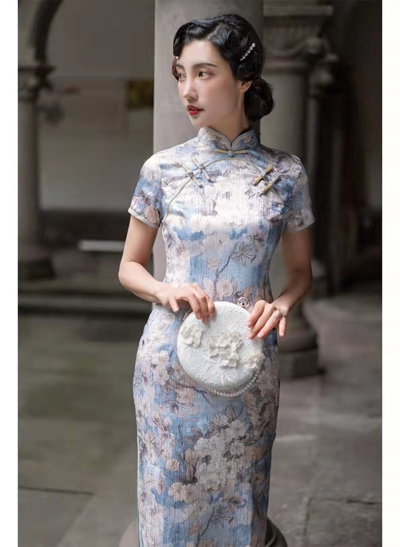 Traditional Chinese Cheongsam for Young Lady Classic Old - Etsy