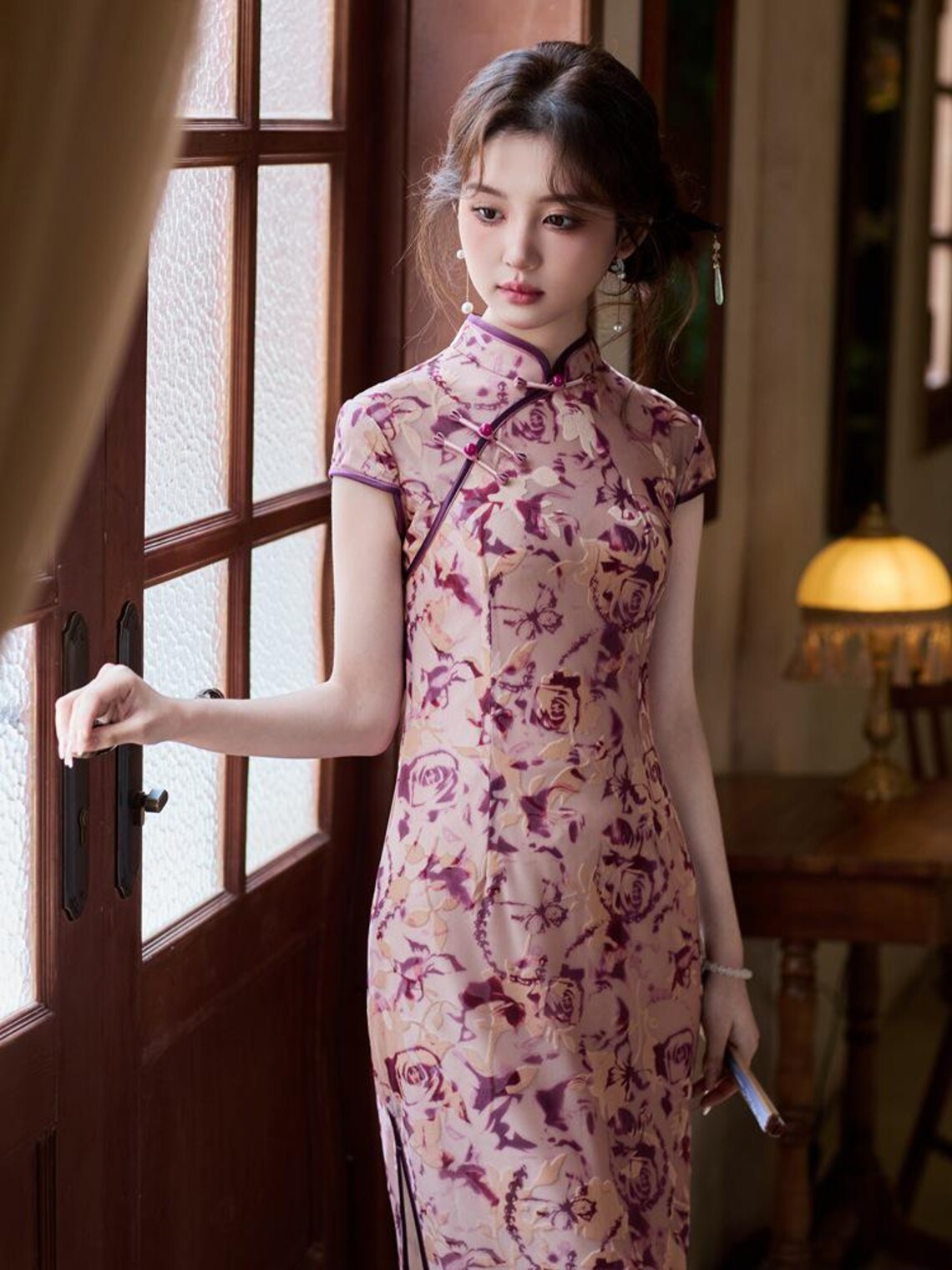 Doveyaf New Spring Qipao Dress, China Cheongsam Qipao, Retro Elegant ...