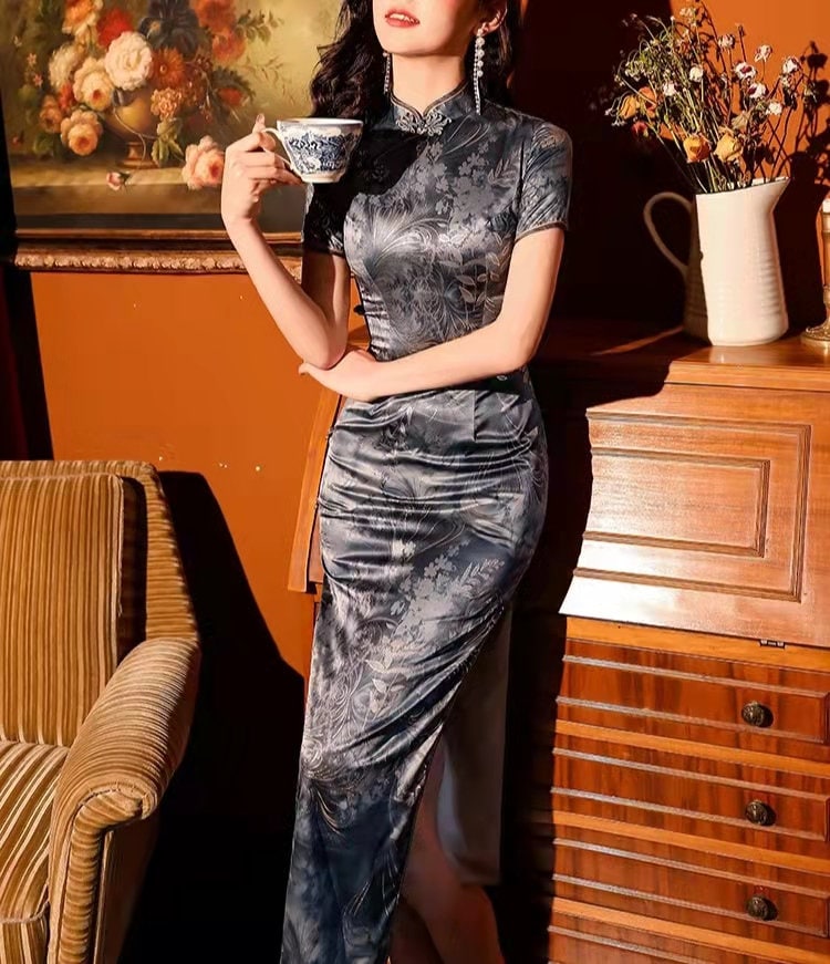 Traditional Chinese Cheongsam for Young Lady Classic Old | Etsy