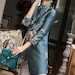 Classical China Above Knee Cheongsam Jacket,chinese Vintage Qipao Dress ...