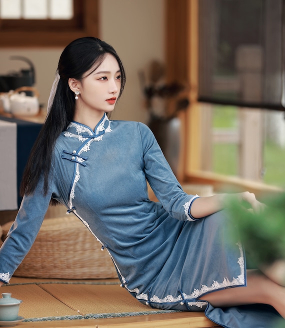 New Design Autumn China HK Cheongsam Corduroy Velvet Bracelet - Etsy