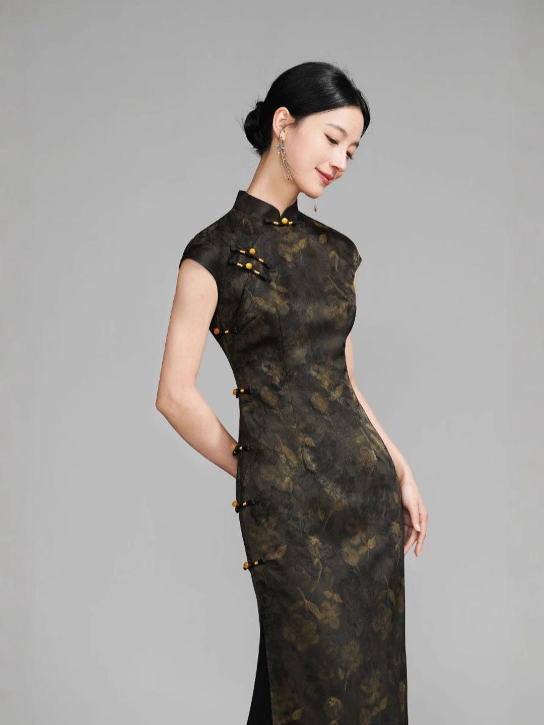 Doveyaf Traditional Chinese Ming Guo Spring Qipao, Tang Cultural Qipao ...