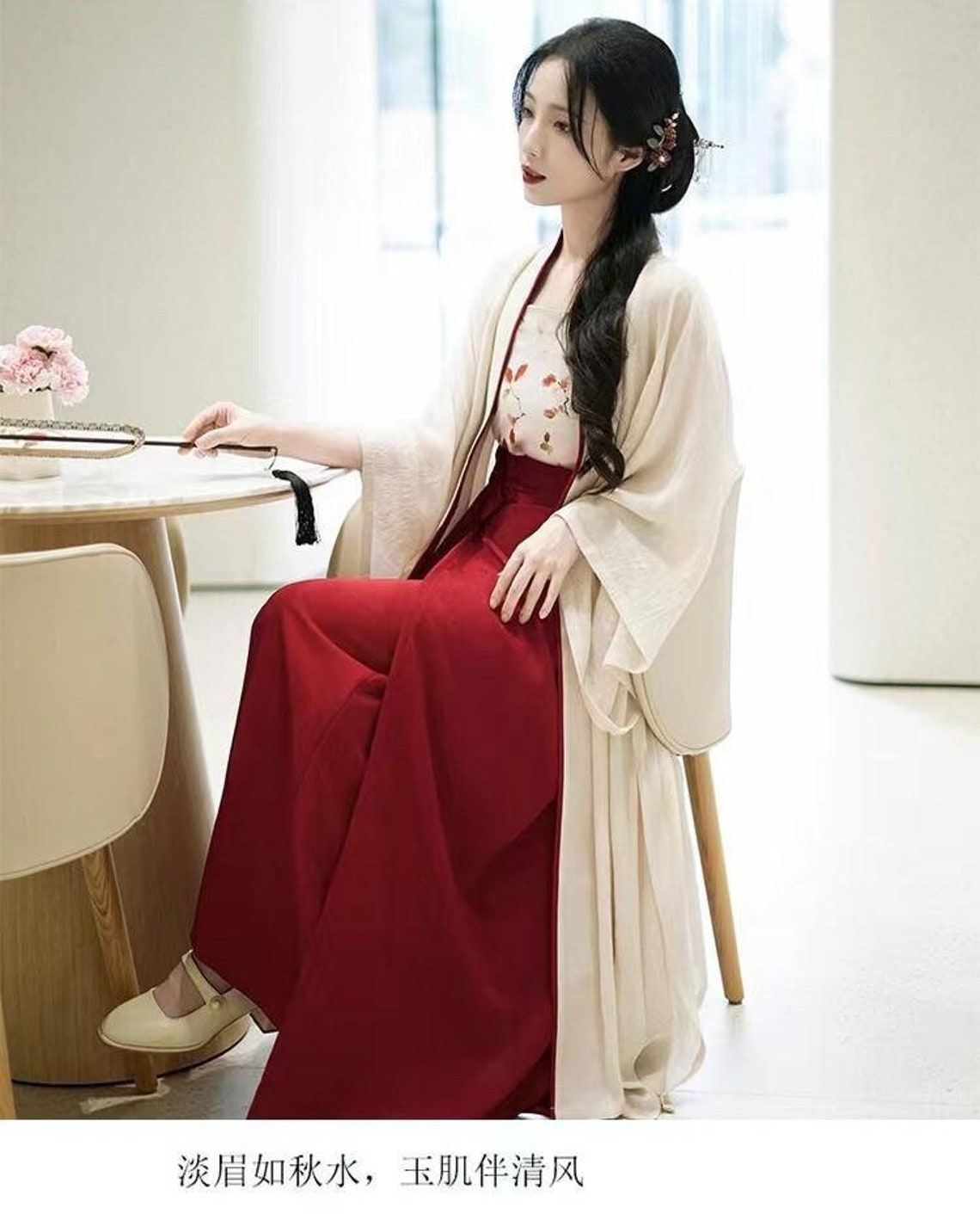 Doveyaf New Sexy Modern China Hanfu Jacket+slip Top+skirt; Summer Fall ...