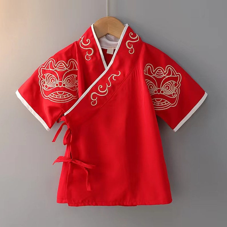 Boy's Chinese Modern Tang Suit Toppant for School Open - Etsy
