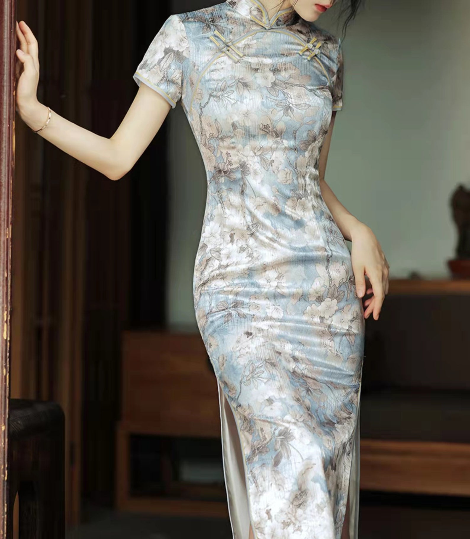 Traditional Chinese Cheongsam for Young Lady Classic Old - Etsy