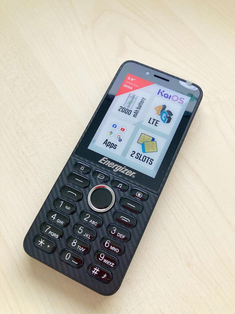 Energizer E288S – 4G - With Apps | Wifi Hotspot | GPS | Kaios | Dual ...