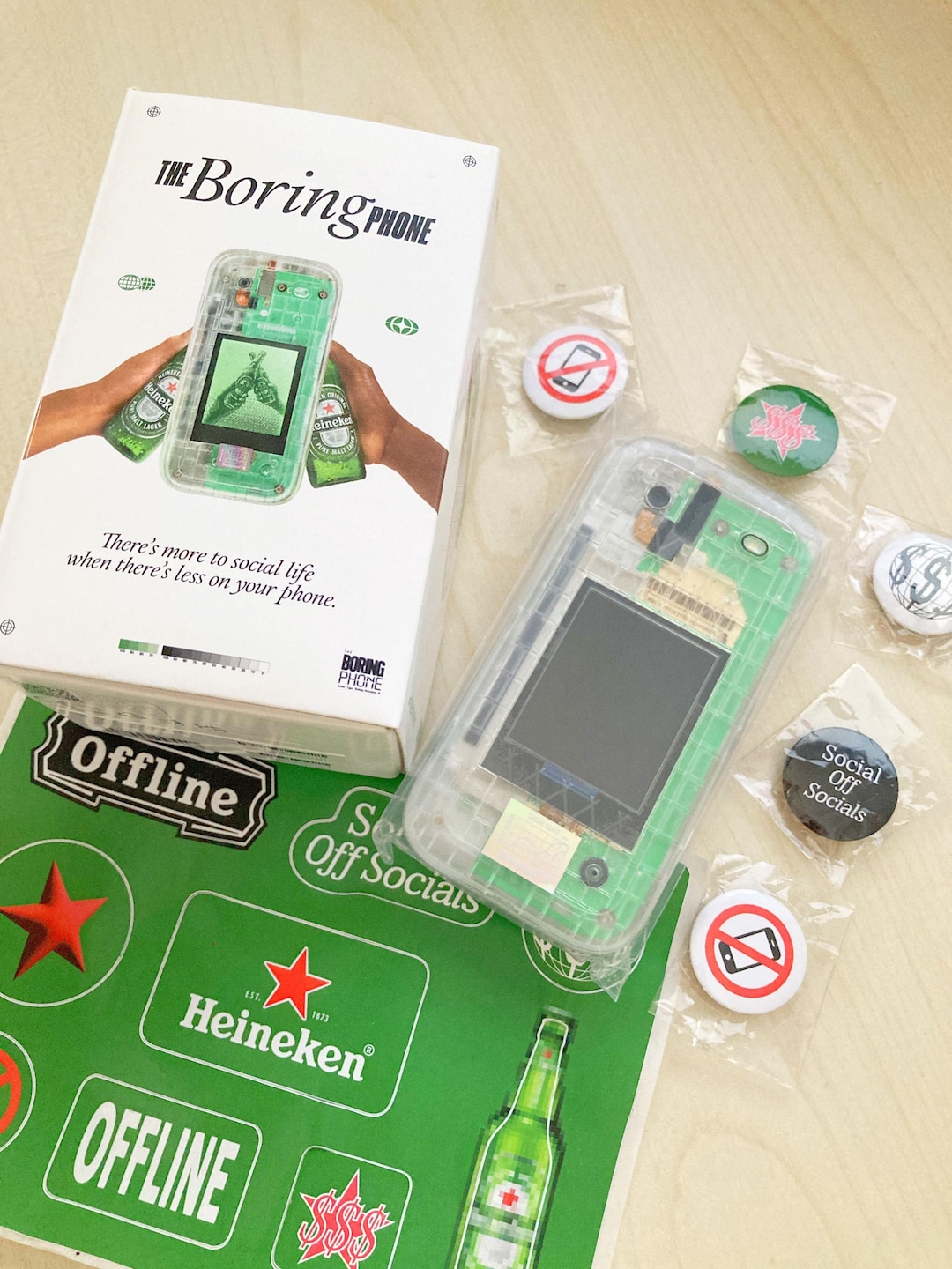 The Boring Phone - Heineken - Nostalgic Phone - Nokia HMD - Limited ...