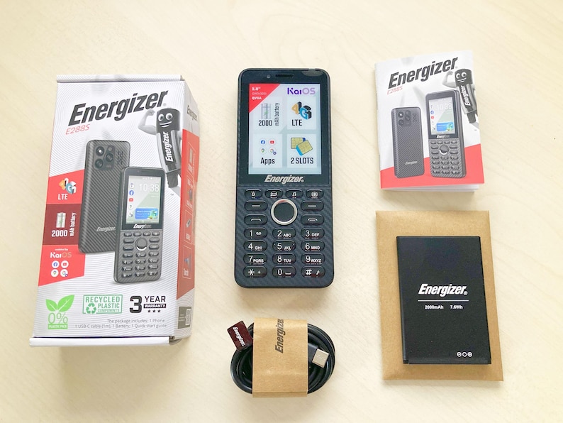 Energizer E288S – 4G - With Apps | Wifi Hotspot | GPS | Kaios | Dual ...