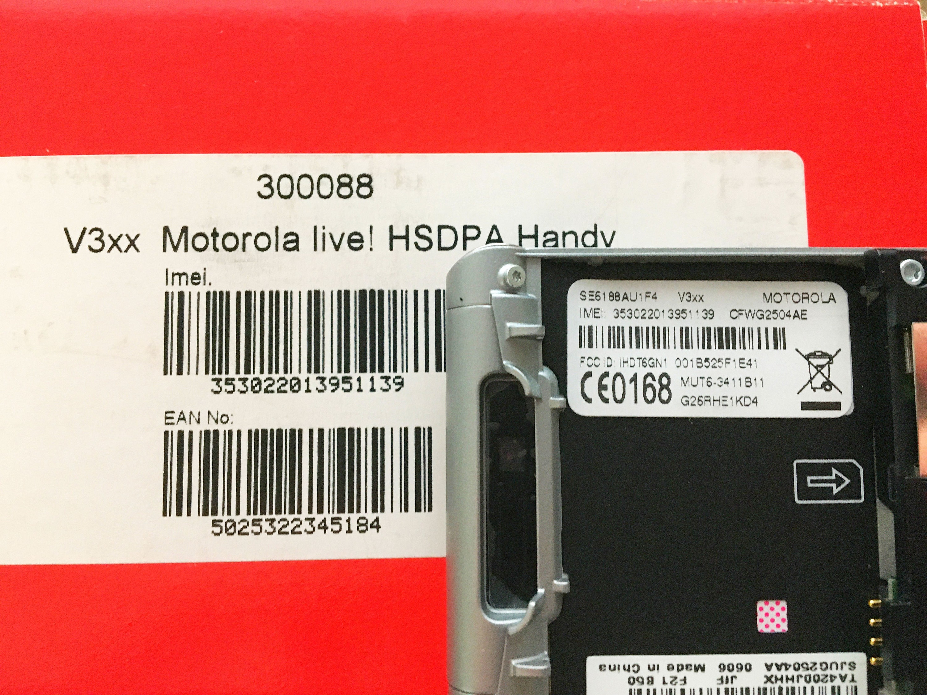 Motorola RAZR V3xx Brand NEW Unlocked Flip 3G Phone - Etsy UK