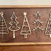 Handmade Wooden Christmas Tree Sign: Rustic Holiday Decor - Etsy