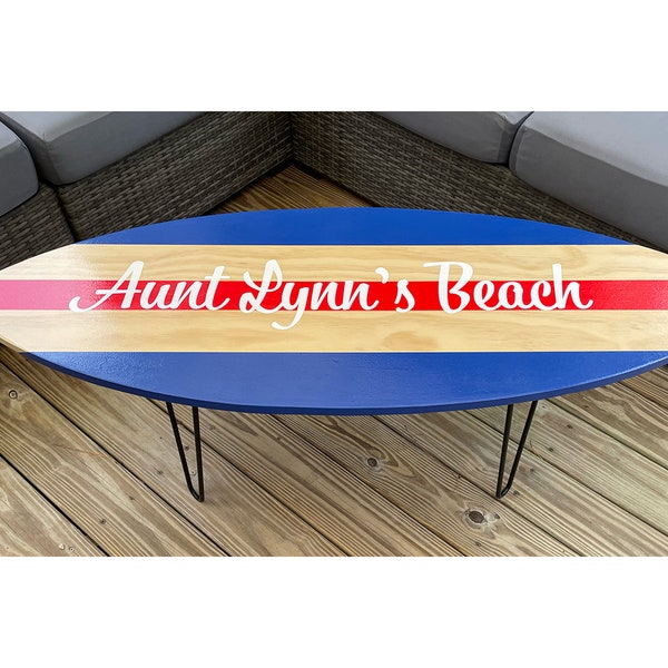 Surfboard Table - Etsy
