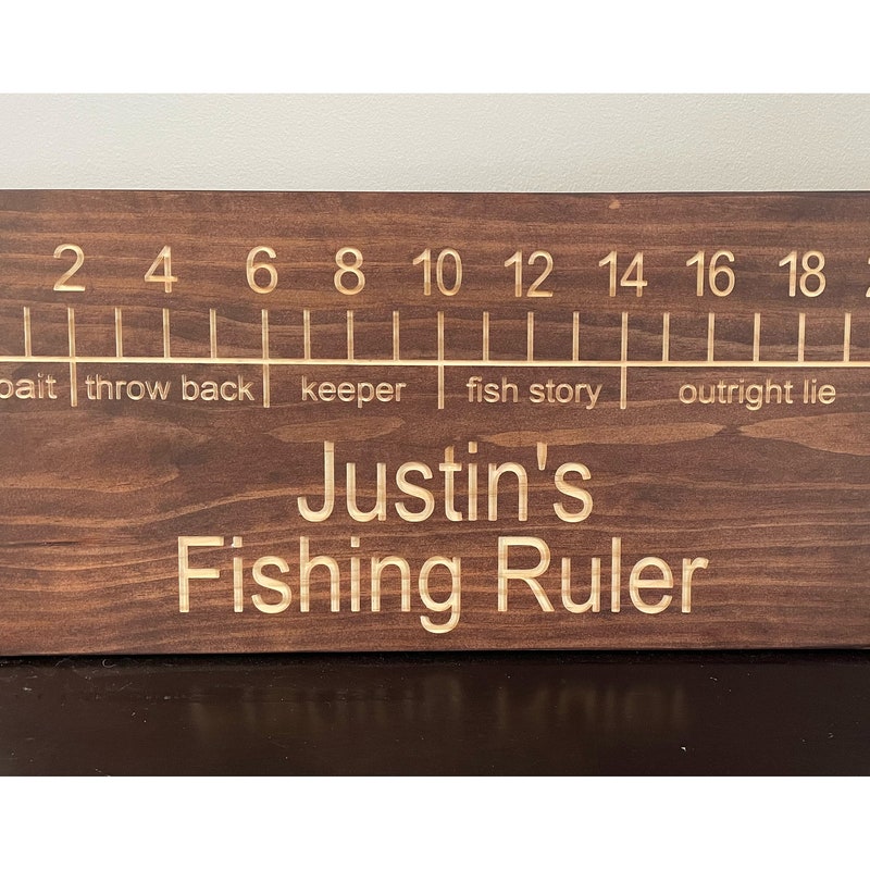 Fish Ruler Svg - Etsy