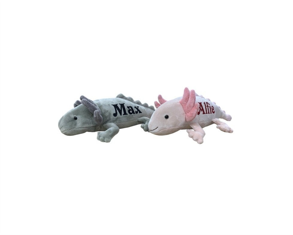Personalised Axolotl Soft Toy - Etsy