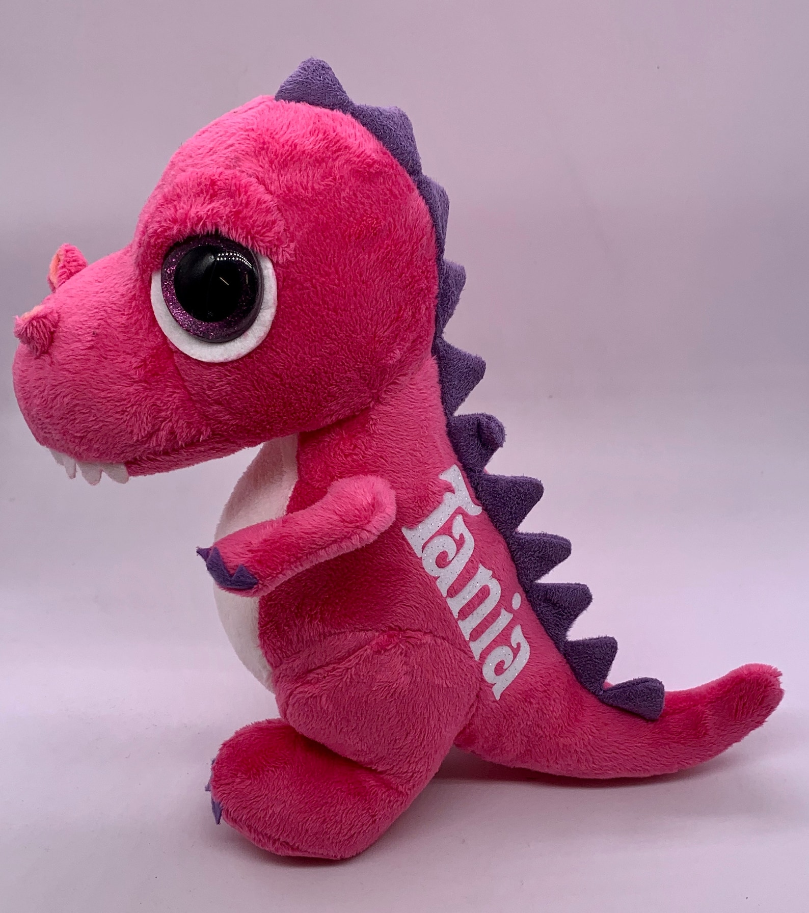 Personalised T-rex Dinosaur Soft Toy - Etsy