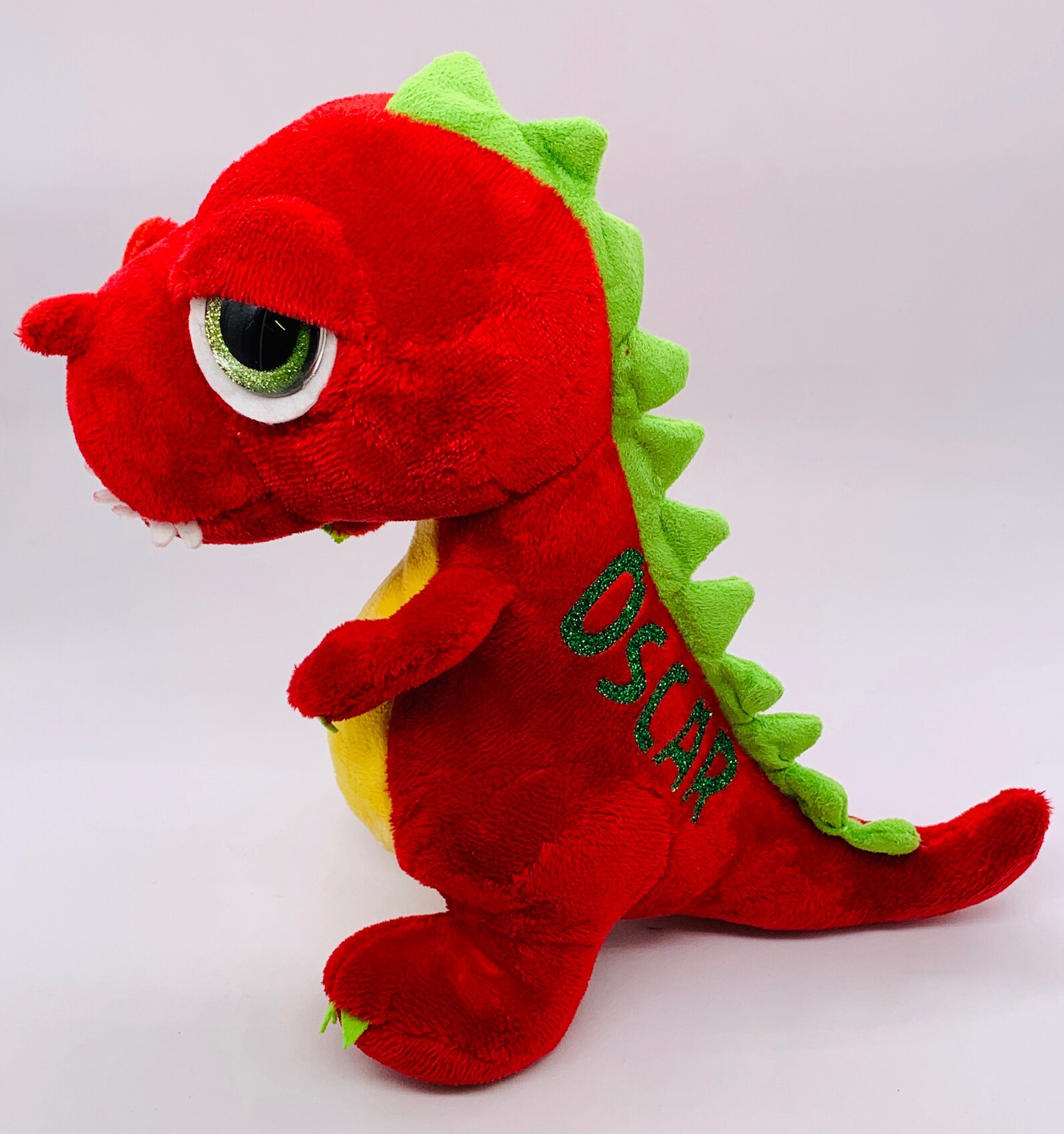 Personalised T-rex Dinosaur Soft Toy - Etsy