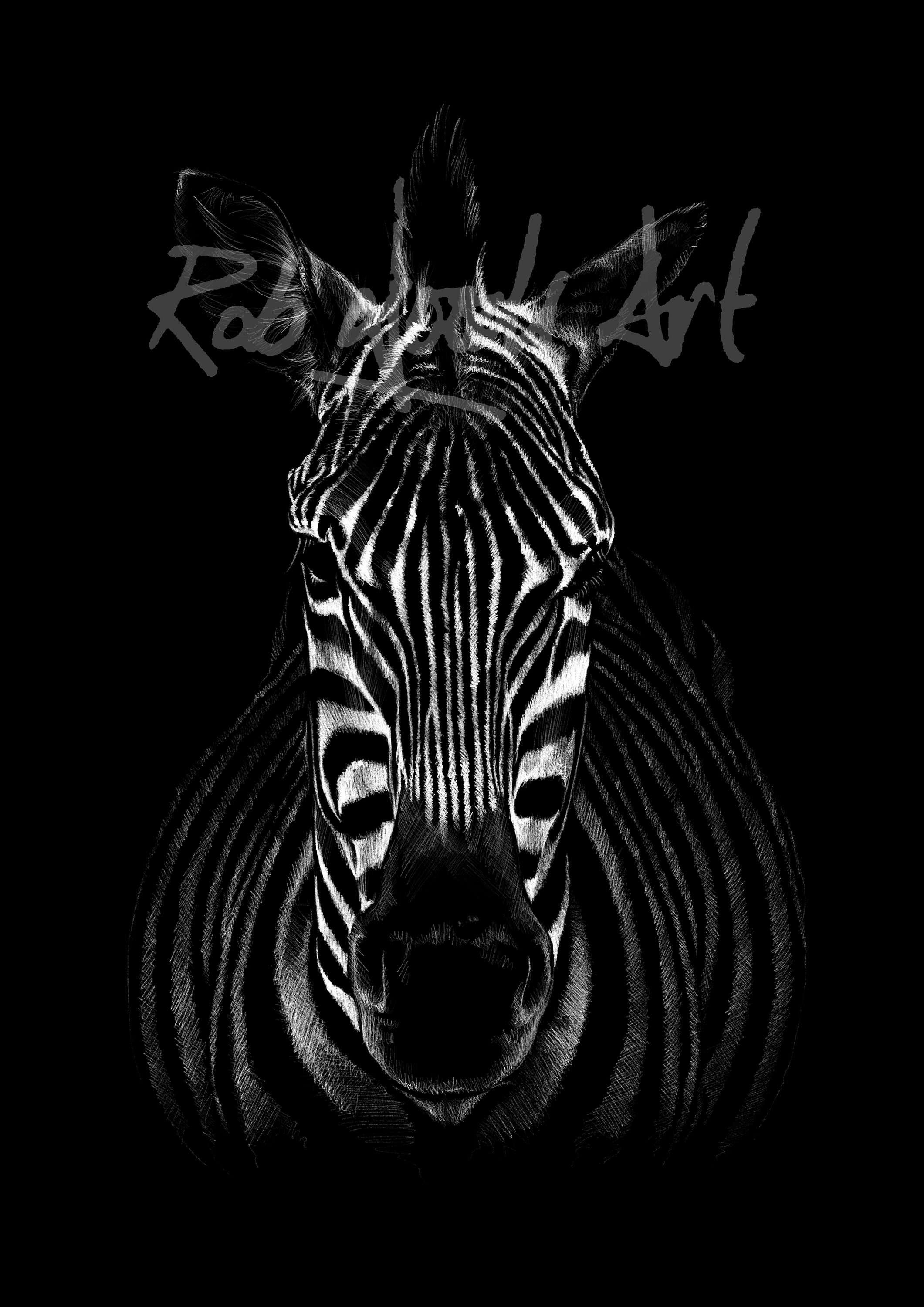 The Dark Zebra - Etsy