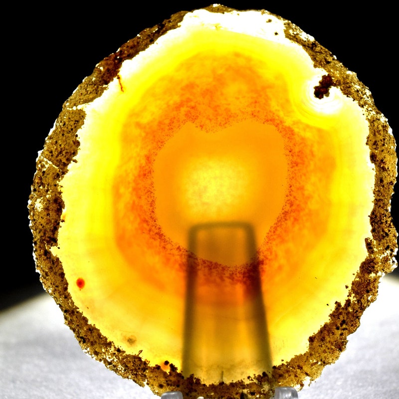 Red Orange Crystal - Etsy