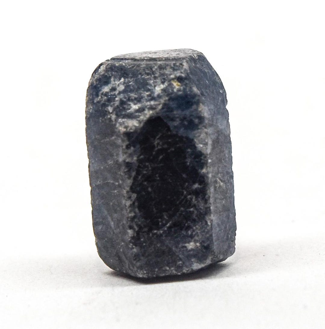 Sapphire / Deep Blue Corundum Rough Stone Specimen Natural 13 Carat ...