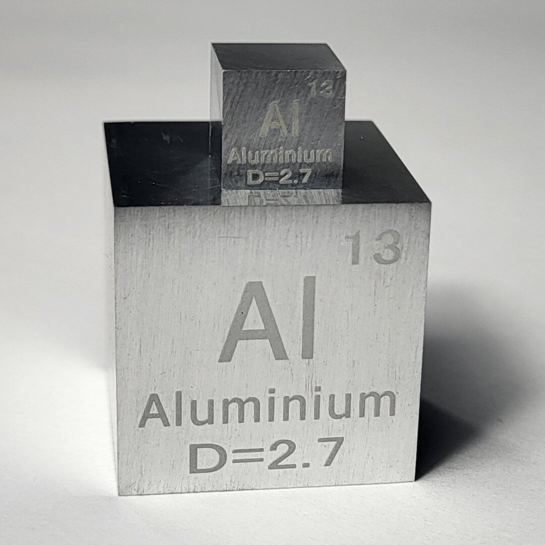 Alumin & Aluminchick - 10mm (0.39") + 25.4mm (1") Aluminum Cubes up to ...