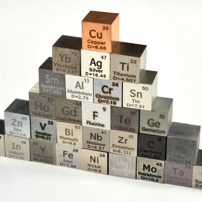 Element Cubes - Etsy