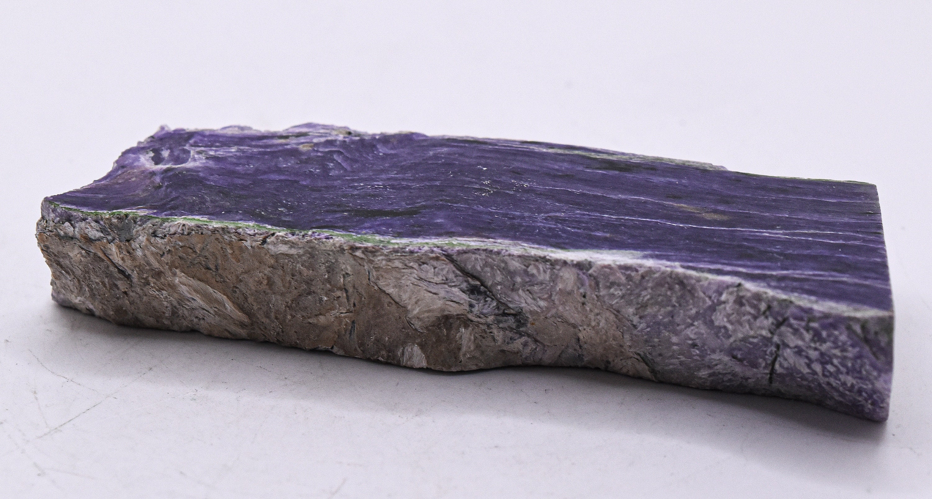 Deep Purple Charoite Carved Rough Slab Polished 99mm 650ct - Etsy