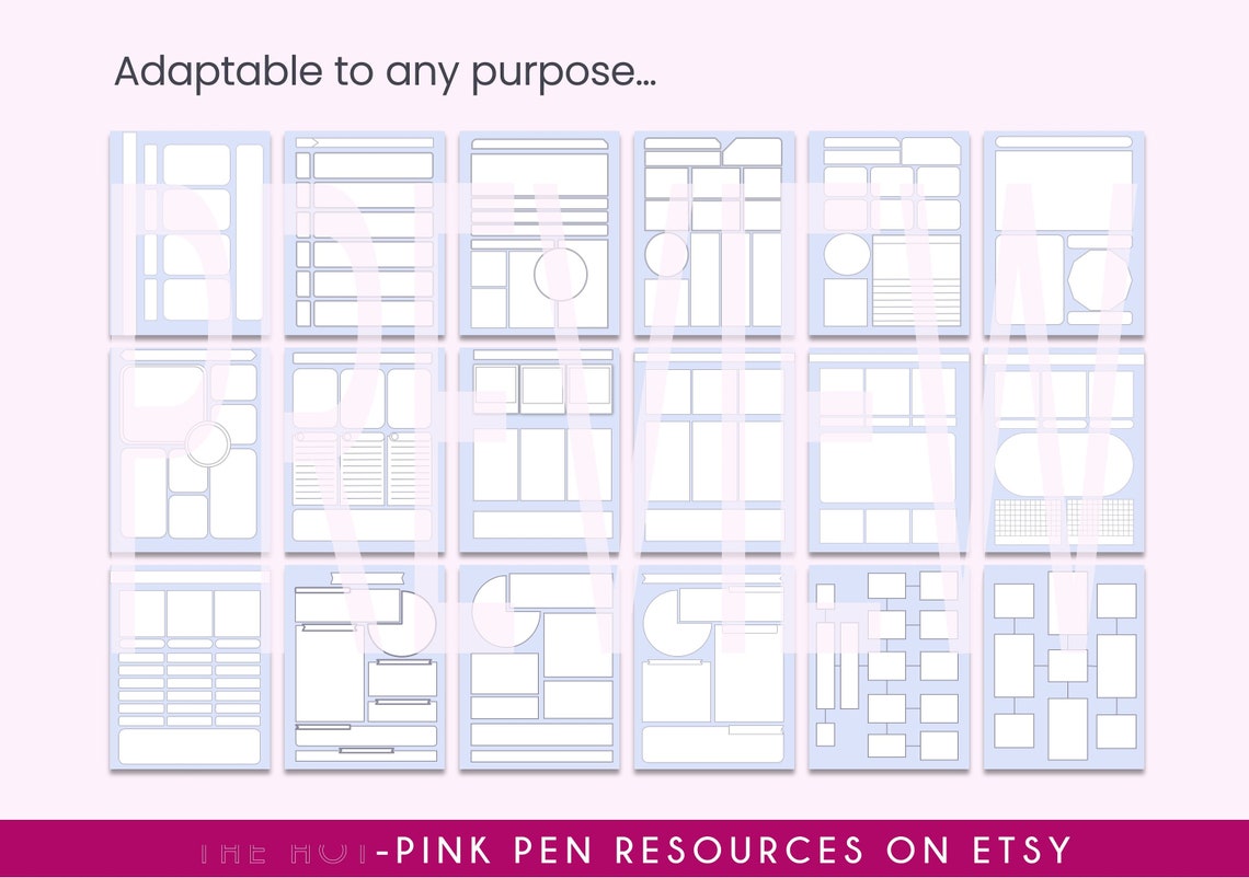 Digital Graphic Organizers 1 Sketchnotes Study Notes Templates ...