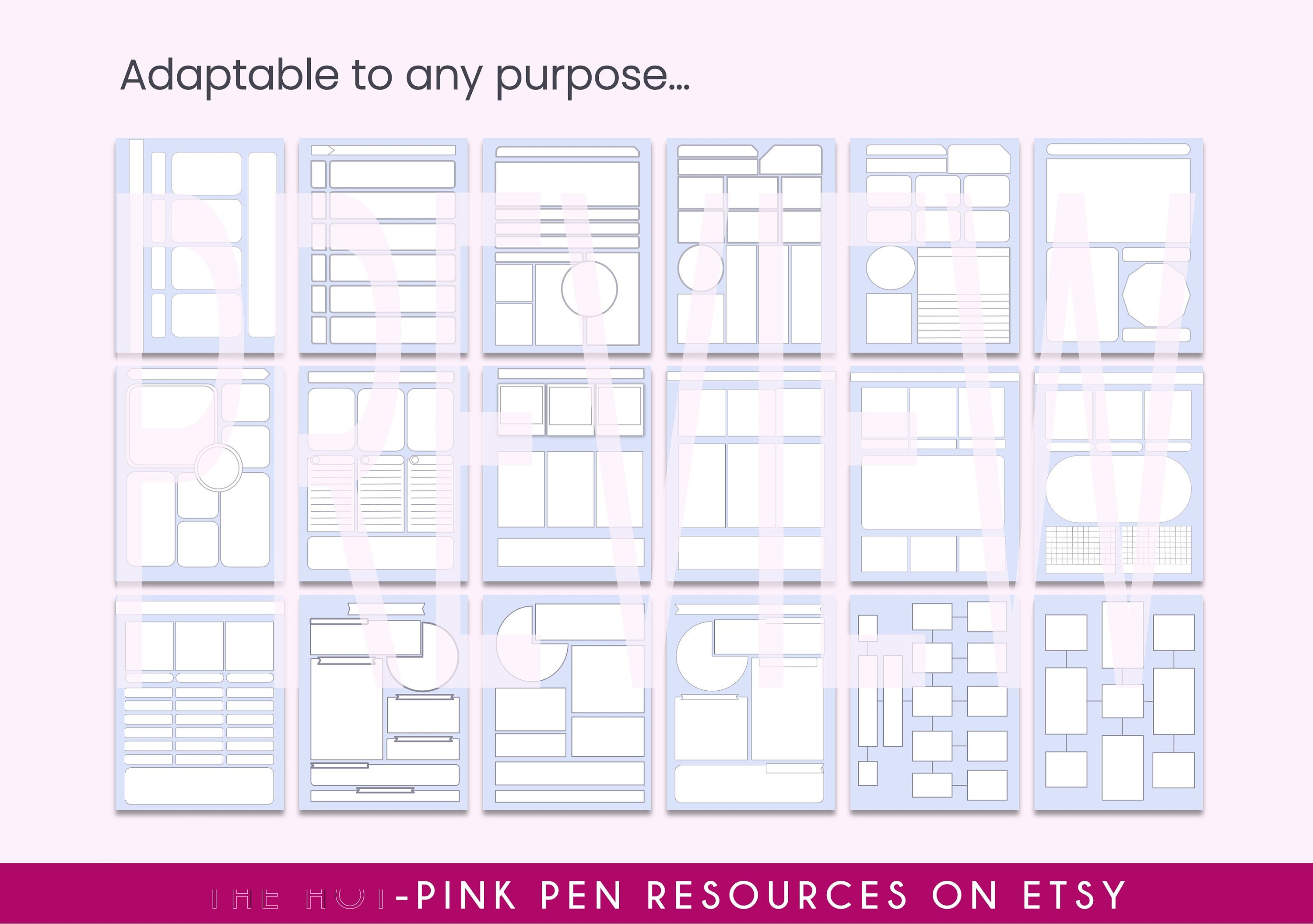 Digital Graphic Organizers 1 Sketchnotes Study Notes Templates ...