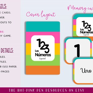 Spanish Numbers Flashcards | From to 20 | Los Números Flashcards ...