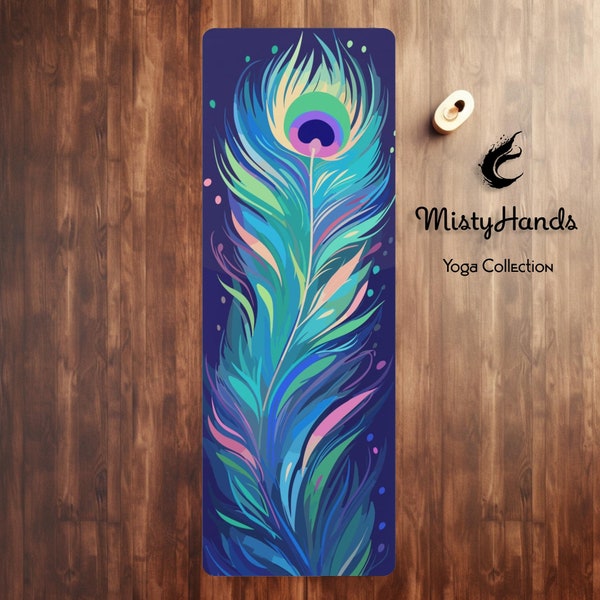 Peacock Feather Mat - Etsy