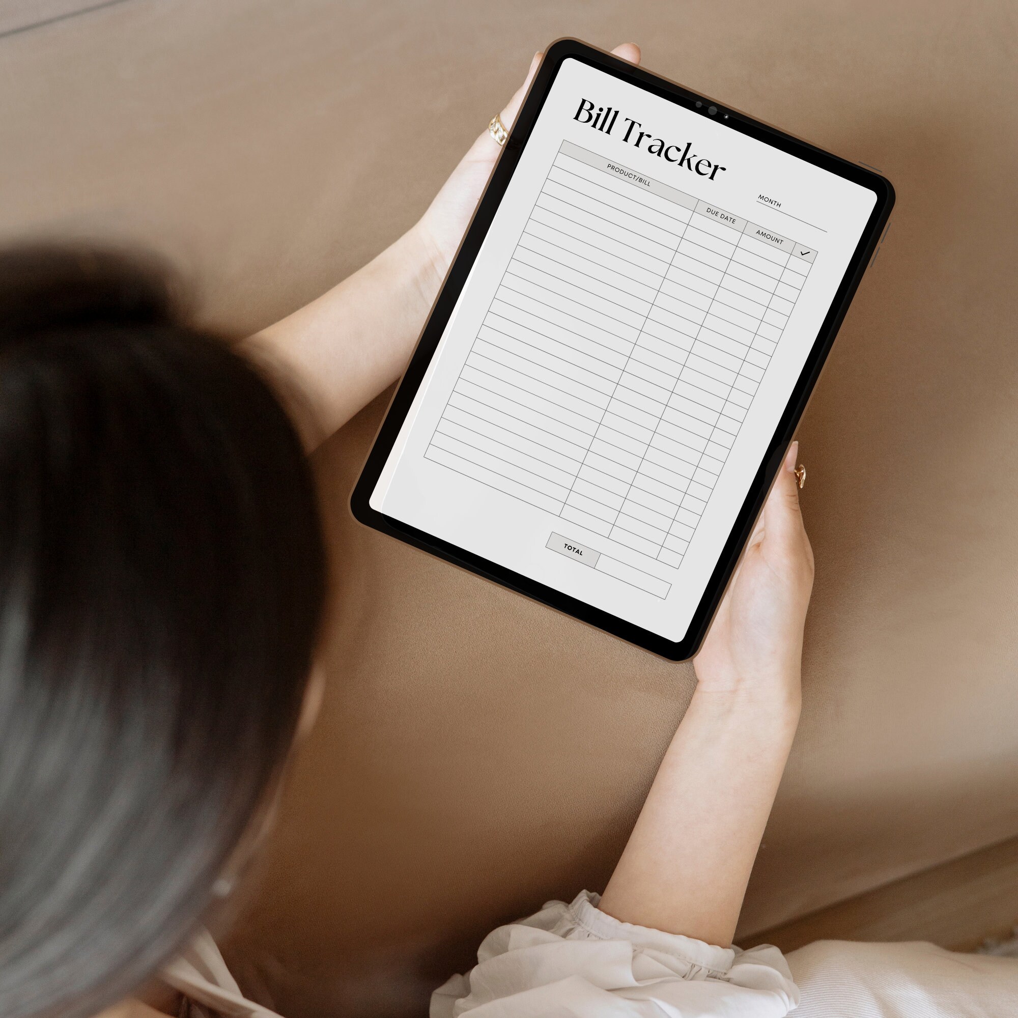 Bill Tracker Printable Financial Planner Undated Monthly - Etsy