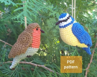 Crochet Blue Bird - Etsy