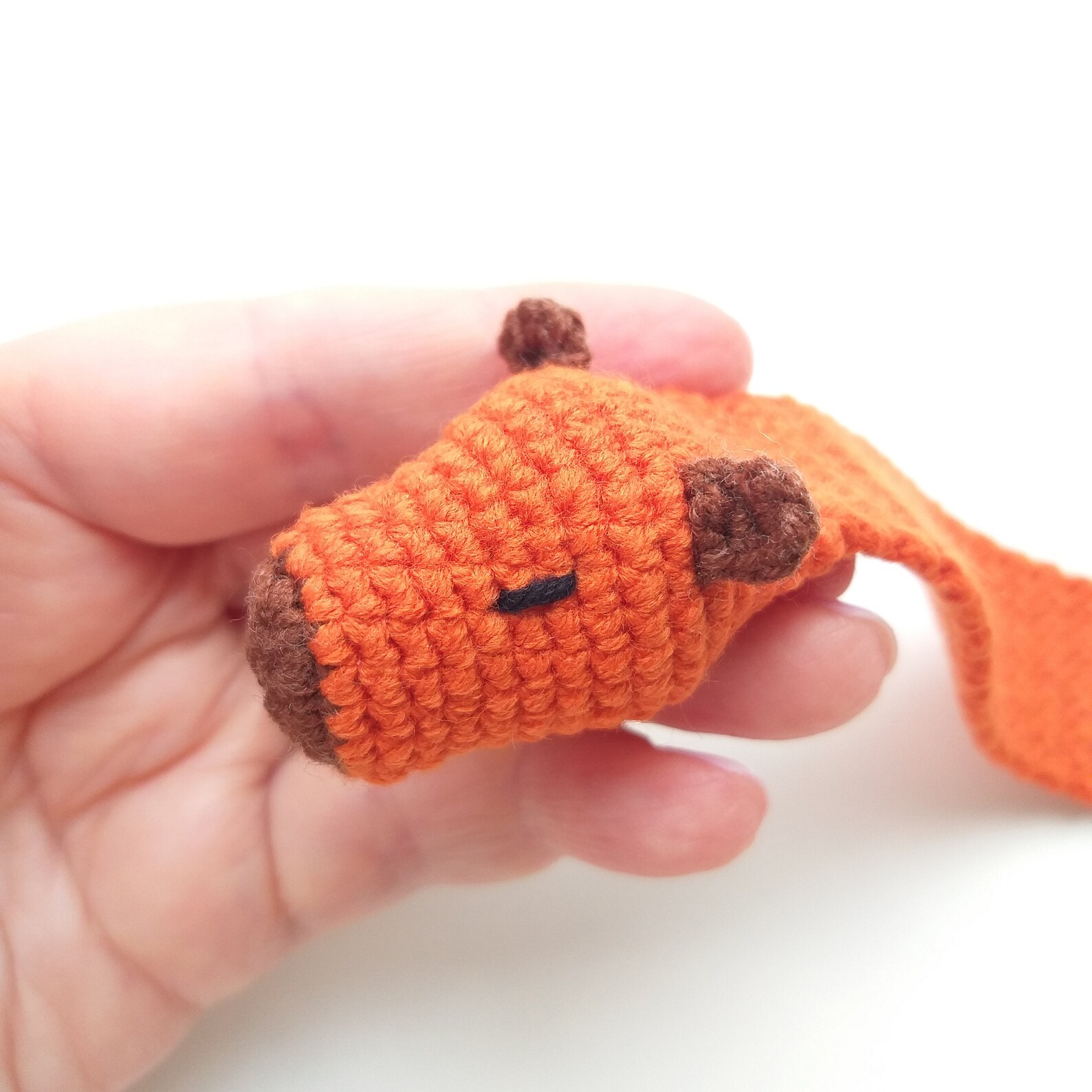 Crochet Bookmark Capybara Pattern, Amigurumi Animals Tutorial PDF, DIY ...