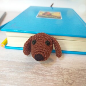 Crochet Bookmark Dog Pattern Set, Amigurumi Dachshund, Corgi Crochet ...