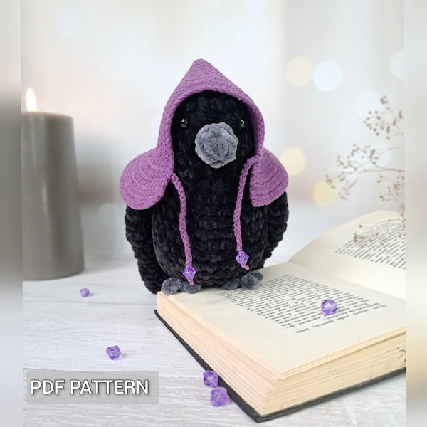 Crow Plush Pattern - Etsy