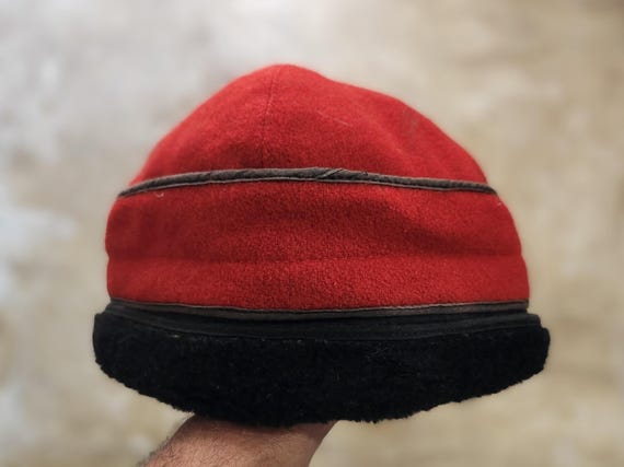 Vintage Stormy Kromer 1903 Style Red Wool Lined Insul… - Gem
