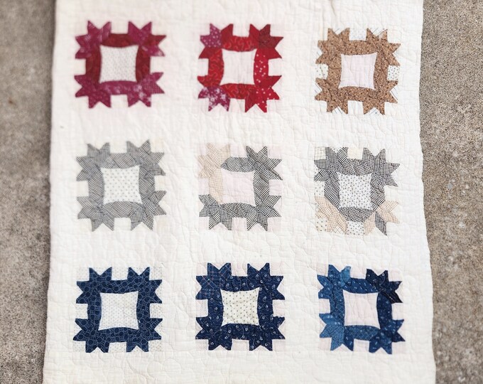 Vintage, Late 1800s, Antique, Farmhouse, Quilt - Etsy