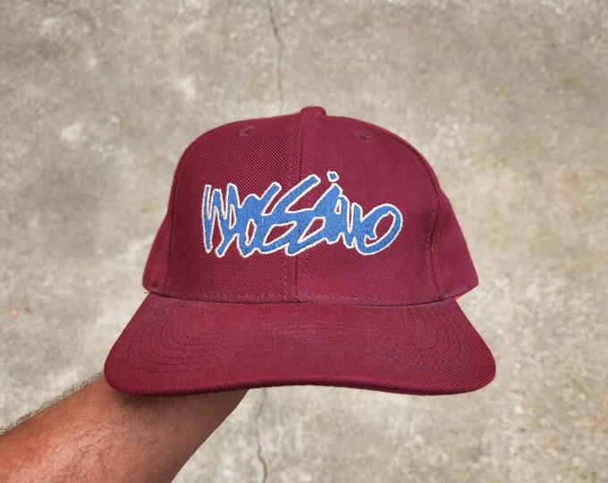 Vintage 90's, Maroon, MOSSIMO, Snapback, Hat - Etsy