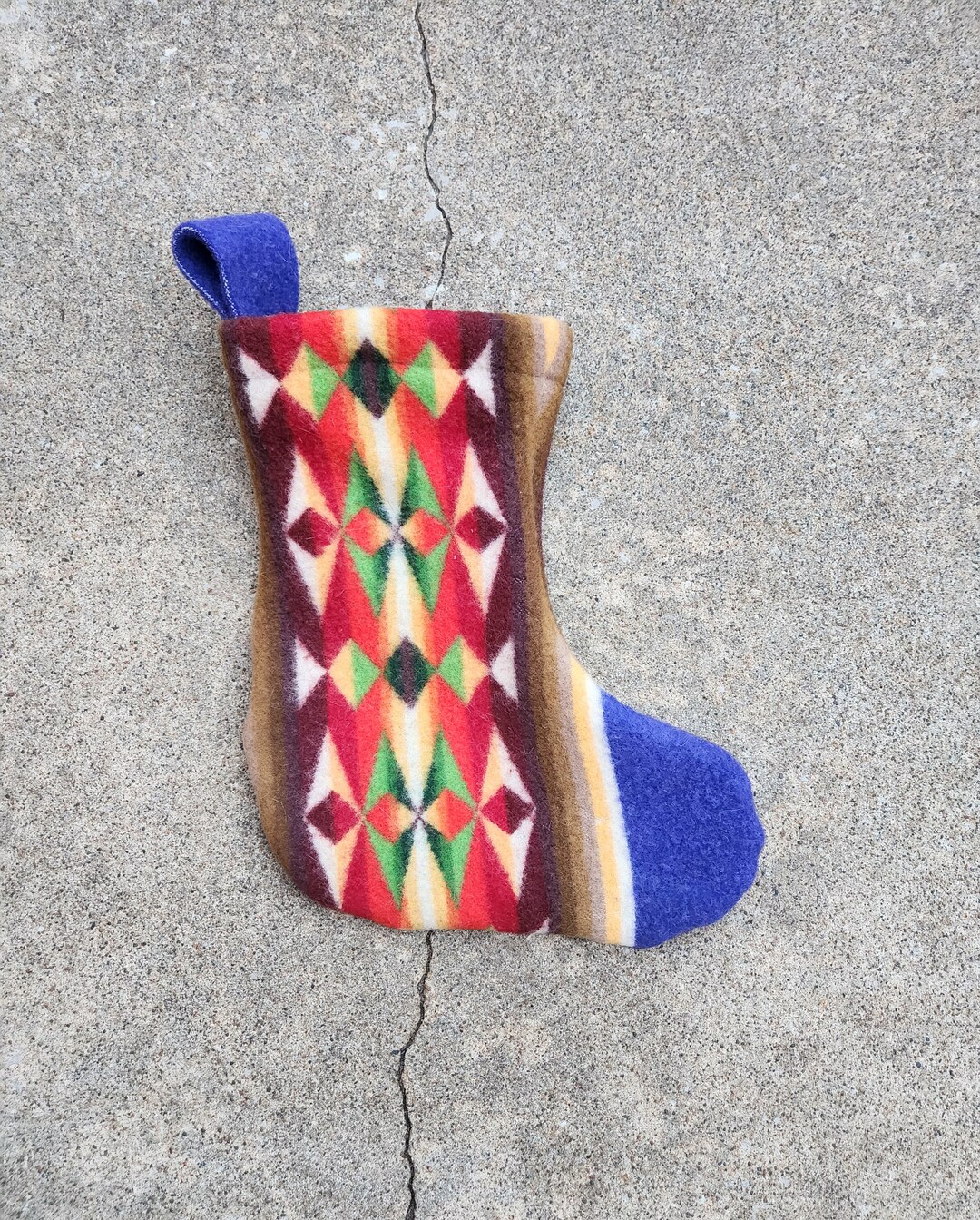 Vintage Upcycled Pendleton/wool Holiday Stocking - Etsy