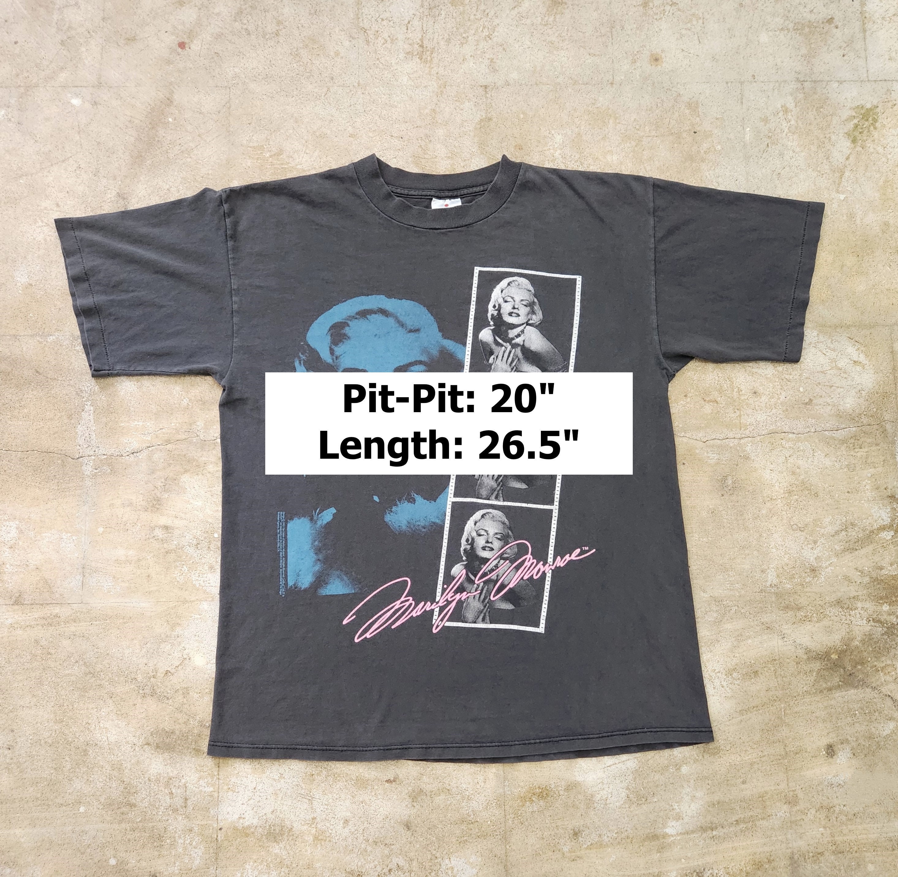 Vintage 93' Marilyn Monroe Tee - Etsy