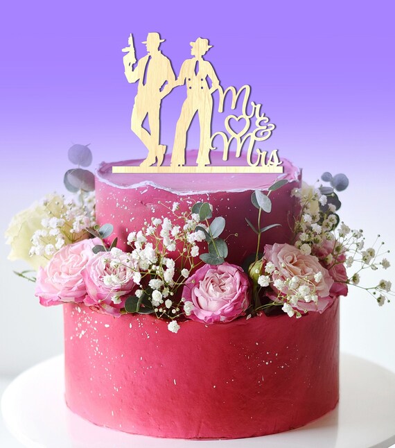 Gangster Cake Topper Wooden Gangster Birthday Cake Topper - Etsy