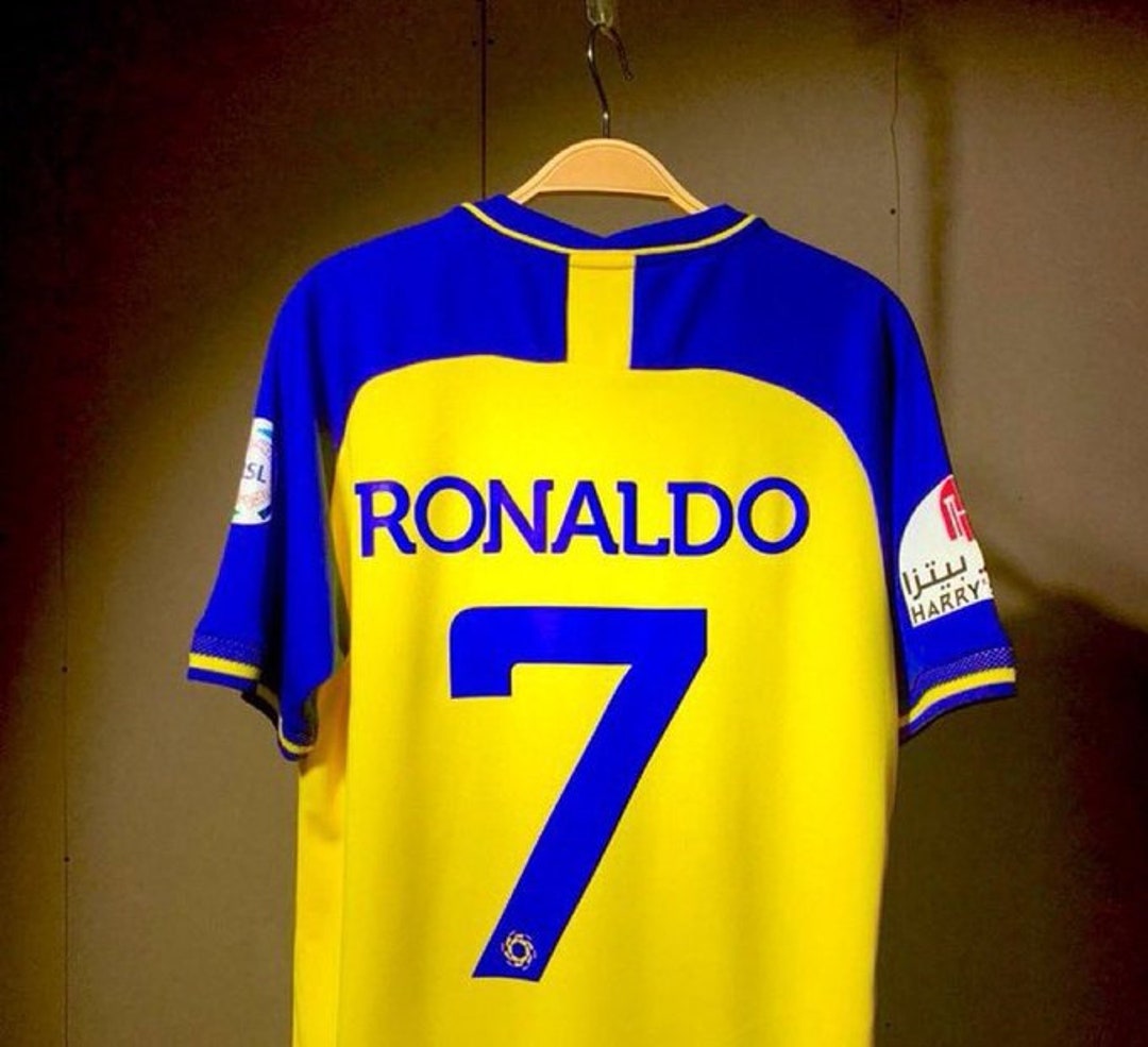 Al Nassr Fc Ronaldo Jersey 2023 Cristiano Ronaldo Al Nassr Etsy