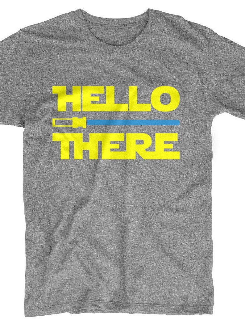 Star Wars Disney Shirt Obi Wan Shirt Hello There Shirt Star - Etsy