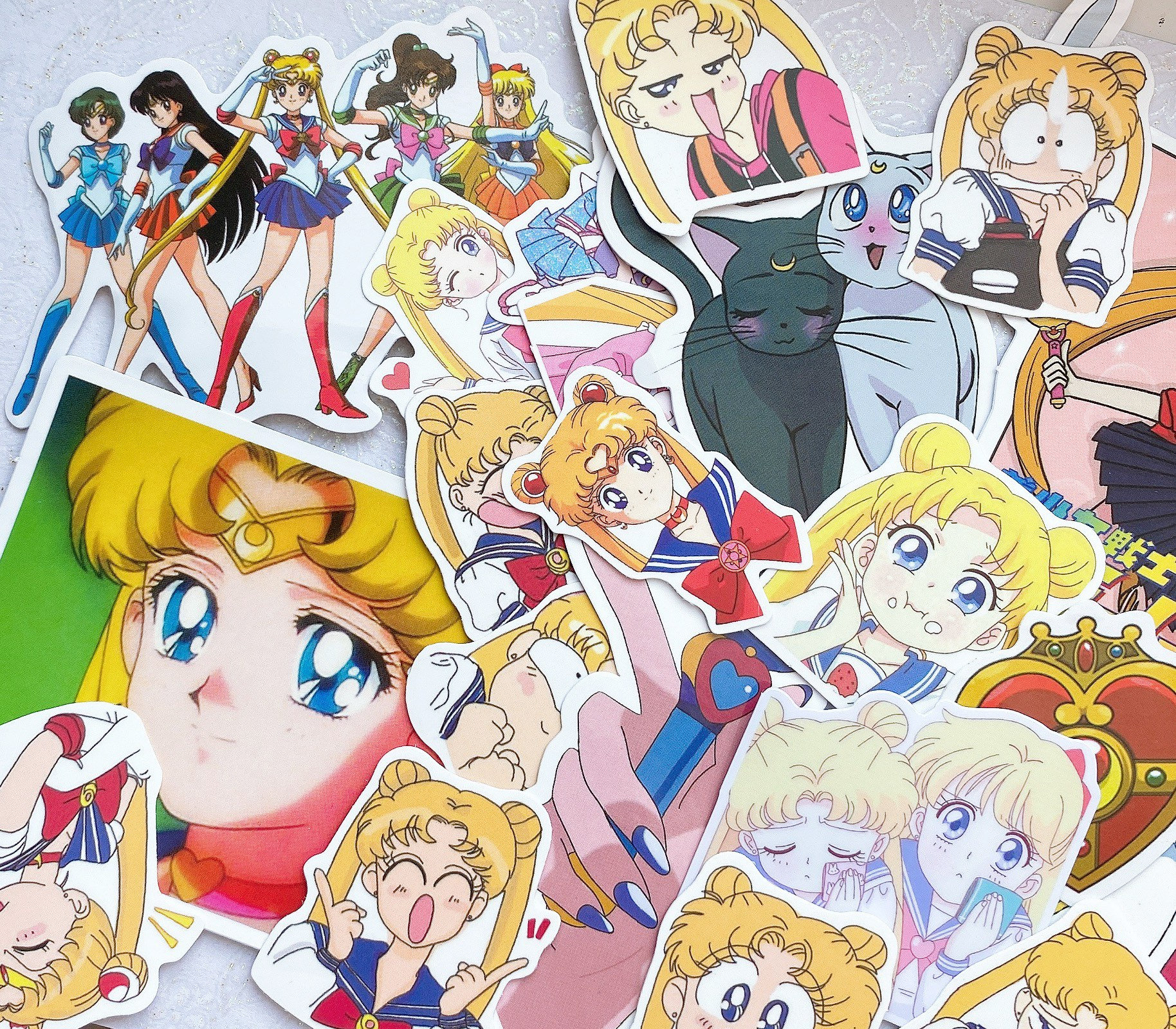 Clings Holographic sticker kawaii stickers anime manga cute Kawaii ...